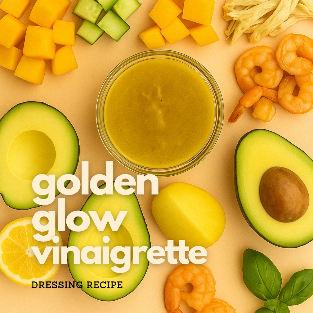 Golden Glow Vinaigrette: Light, Tropical, Keto